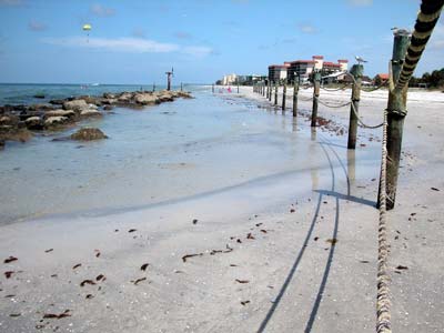 The sand is always shifting on the Florida barrier islands